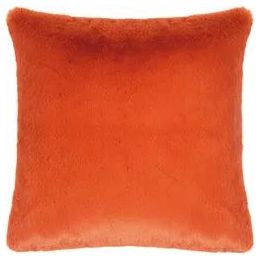 Dekokissen Pad "Gazelle", rust, unifarben, B:50cm L:50cm, Polyester, Dekokissen_Sitzkissen_Kissenh&uuml;llen, Kunstfell