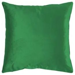 Dekokissen Pad "Elegance", rich gr&uuml;n, unifarben, B:40cm H:2cm L:40cm, Polyester, Dekokissen_Sitzkissen_Kissenh&uuml;llen, Design als Basic, aus Samt, elegante Optik