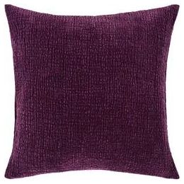 Dekokissen Pad "Fashion", violet, unifarben, B:50cm L:50cm, Polyester, Dekokissen_Sitzkissen_Kissenh&uuml;llen, aus einer italienischen Fashionweberei