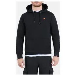 Kapuzensweatshirt Ellesse "BRUNATE HOODIE", Herren, Gr. XL, schwarz, Obermaterial: 85% Baumwolle, 15% Polyester, Sweatshirts