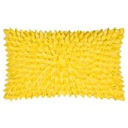 Dekokissen Pad "Sentiment", light gelb, unifarben, B:30cm L:50cm, Polyester, Dekokissen_Sitzkissen_Kissenh&uuml;llen, 3D