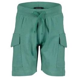 Cargobermudas Blue Seven, Jungen, Gr. 98, N-Gr, tanne, Jersey, Obermaterial: 100% Baumwolle, unifarben, Basic knieumspielend, Hosen