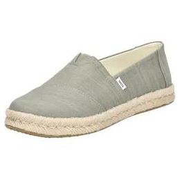 Toms Shoes Espadrille TOMS "TOMS Halbschuhe Textil", Damen, Gr. 41, gr&uuml;n (olive), Textil, Schuhe Espadrille