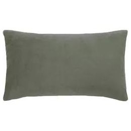 Dekokissen Pad "Smooth", salbei, unifarben, B:15cm H:2cm L:50cm &Oslash;:15cm, Polyester, Dekokissen_Sitzkissen_Kissenh&uuml;llen, Perfekte Farbabstimmung