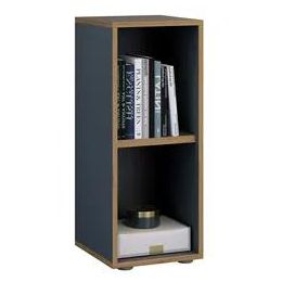 B&uuml;cherregal Vcm "Holz B&uuml;ro Regal B&uuml;cher Ordner Aktenregal Salia 2f", schwarz (anthrazit), B:30cm T:33cm, Regale, B&uuml;cherregal