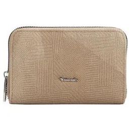 Geldb&ouml;rse Tamaris "Geldb&ouml;rse TAS Karen", Herren, beige (sand 420), Obermaterial: 60% Polyurethan PU. 40% Polyester PES., Kleinlederwaren