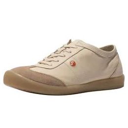 Sneaker Softinos "Softinos Sneaker Glattleder", Herren, Gr. 41, beige, braun, Glattleder, Schuhe Sneaker