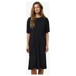 Maxikleid Noisy may "NMMAYDEN 2/4 DRESS NOOS", Damen, Gr. S, N-Gr, schwarz detail:plain, Obermaterial: 65% Polyester, 35% Viskose, unifarben, loose fit kn&ouml;chellang, Rundhals, Kleider Maxikleid