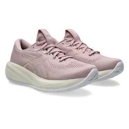 Laufschuh asics "GEL-CUMULUS 28", Damen, Gr. 43,5, morganite, pearl pink, Synthetik, Schuhe Laufschuh, sportlicher Stil, leicht profiliertes Laufsohlenprofil, Schn&uuml;rung