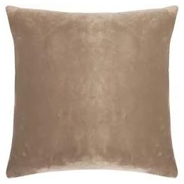 Dekokissen Pad "Smooth", beige, unifarben, B:50cm H:2cm L:50cm, Polyester, Dekokissen_Sitzkissen_Kissenh&uuml;llen, Perfekte Farbabstimmung