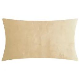 Dekokissen Pad "Smooth", natural, unifarben, B:25cm H:2cm L:50cm, Polyester, Dekokissen_Sitzkissen_Kissenh&uuml;llen, Perfekte Farbabstimmung
