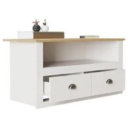 Wohnzimmertisch Vcm "Holz TV Lowboard M&ouml;bel Fernsehschrank Balusa", wei&szlig;, B:99cm T:44cm, Sideboards, TV-Board
