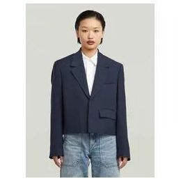 G-Star Raw Jackenblazer G-STAR "Short Blazer", Damen, Gr. M, salute, Obermaterial: 92% Viskose, 8% Polyester, Blazer