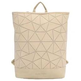 Rucksack SURI FREY "Rucksack SFY SURI Sports Jessy-Lu", Gr. B/H/T: 37cm x 40cm x 11cm, beige (ceramics 404), Obermaterial: 60% Polyurethan PU. 40% Polyester PES., Rucks&auml;cke Rucksack