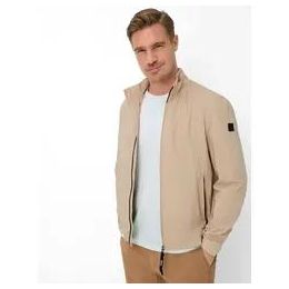 Cabanjacke Brax "Style CALVIN", Herren, Gr. XL, beige, Web, 60% Baumwolle, 38% Polyamid, 2% Elasthan, Jacken