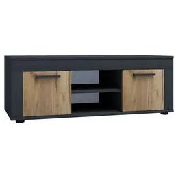 Wohnzimmertisch Vcm "Holz TV Lowboard M&ouml;bel Fernsehschrank Usilo L", braun (anthrazit, honig, eiche), B:102cm T:45cm, Sideboards, TV-Sideboard