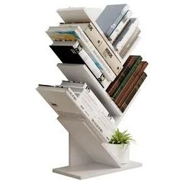 Standregal Vcm "Holz Aufbewahrung Stand Regal B&uuml;cher Nulis L", wei&szlig;, B:40cm T:20cm, Regale, Standregal