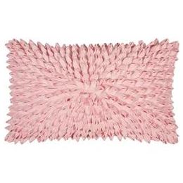 Dekokissen Pad "Sentiment", rose, unifarben, B:30cm L:50cm, Polyester, Dekokissen_Sitzkissen_Kissenh&uuml;llen, 3D