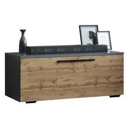 Wohnzimmertisch Vcm "Holz TV Lowboard M&ouml;bel Fernsehschrank Arila S", braun (anthrazit, honig, eiche), B:95cm T:40cm, Sideboards, TV-Sideboard