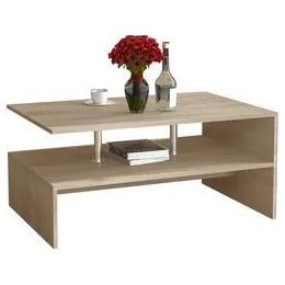 Couchtisch Vcm "Holz Sofatisch Couchtisch Wohnzimmertisch Maliso L", braun (sonoma, eiche), B:90cm T:60cm, Tische, Couchtisch