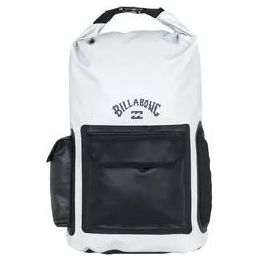 Cityrucksack Billabong "Storm Dry", silber, Obermaterial: 89% Polyvinylchlorid, 11% Microfaser;, Rucks&auml;cke Cityrucksack