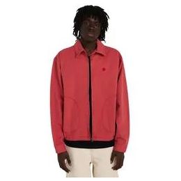 Outdoorjacke Element "Harrington Twill", Gr. M, cardinal, Obermaterial: 70% Walkfrottier, 30% Walkfrottier;, Jacken Outdoorjacke