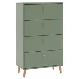 Kommode Schildmeyer "Bjarne, Breite 60,1 cm", pistazie, B:60,2cm H:101,3cm T:33cm, FSC-zertifizierter Holzwerkstoff, Sideboards, Kommode, Made in Germany