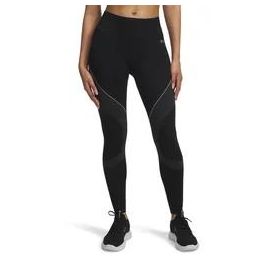 Trainingstights Under Armour "UA VANISH SEAMLESS LEGGING", Damen, Gr. XL, N-Gr, schwarz, steel, steel, Obermaterial: 92% Nylon, 8% Elasthan, Hosen, f&uuml;r vielseitige Sportmode, aus elastischem Materialmix