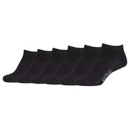Kurzsocken Mustang "casual", Damen, Gr. 35-38, schwarz, Baumwollmischung, normal, Socken, mit elastischem Komfortbund