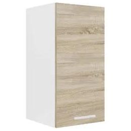 H&auml;ngeschrank Vcm "K&uuml;chenschrank B. 30 cm H&auml;ngeschrank K&uuml;che Esilo", braun (wei&szlig;, sonoma, eiche), B:30cm T:31cm, Obermaterial: 100% Holz Wood., Schr&auml;nke, H&auml;ngeschrank