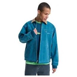 Outdoorjacke Quiksilver "Shaper Pad", Herren, Gr. S, schwarz denim, Obermaterial: 100% Walkfrottier;, Jacken Outdoorjacke
