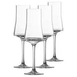 Schott Zwiesel Schnapsglas ZWIESEL GLAS "Grappagl&auml;ser ECHO 147 ml 4er Set transparent", bunt (transparent), 4 tlg., Glas, Trinkgef&auml;&szlig;e