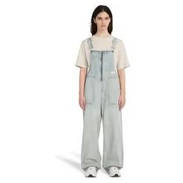 Overall Element "70 Dungaree", Damen, Gr. M, US-Gr&ouml;&szlig;en, ash bleach wash, Obermaterial: 70% Walkfrottier, 30% Walkfrottier;, Overalls Overall