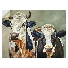 Wandbild Artland "Moo-Ment", farbe bild(er): gr&uuml;n, B:40cm H:30cm, Bilder, als Alubild, Leinwandbild, Poster, Wandaufkleber in verschied. Gr&ouml;&szlig;en