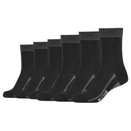 Socken Mustang, Damen, Gr. 39-42, schwarz, Baumwollmischung, normal, Socken Socken, mit verst&auml;rktem Fersen- und Zehenbereich