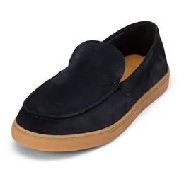 Marc O'Polo Loafer MARC O'POLO "aus Veloursleder", Herren, Gr. 45, schwarz navy, Obermaterial: 100% Leder (Rind), unifarben, Schuhe Loafer