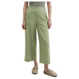 Marc O'Polo Chinohose MARC O'POLO "aus Lyocell-Leinen-Mix", Damen, Gr. 36, Normalgr&ouml;&szlig;en, fresh sage, Obermaterial: 90% Lyocell, 10% Leinen, unifarben, kurz, Hosen Chinohose