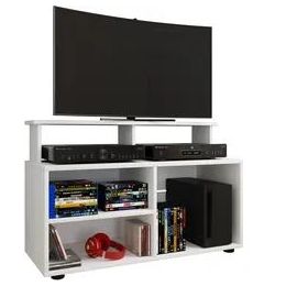 Wohnzimmertisch Vcm "TV Lowboard Fernsehschrank Konsole Balansia", wei&szlig;, B:90cm T:36cm, Sideboards, TV-Board