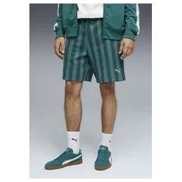 Trainingsshorts Puma "CLASS 8" SHORTS", Herren, Gr. XXL, N-Gr, emerald ice, Jersey, Obermaterial: 60% Baumwolle, 40% Polyester, bedruckt, regular fit kniefrei, Hosen, Regular Fit, mit Eingrifftaschen, sportlicher Stil