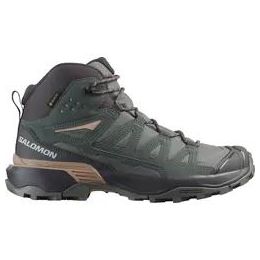Wanderschuh Salomon "X ULTRA 360 MID GORE-TEX", Damen, Gr. 38,5, sedona sage, urban chic, etherea, Synthetik, Textil, Schuhe Wanderschuh, wasserdicht