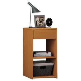 Nachttisch Vcm "Holz Nachttisch Nachtschrank Sledo Schublade Maxi", braun (buche), B:35cm T:35cm, Sideboards, Nachttisch