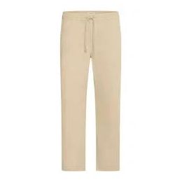 Chinohose Blend "Chinohose BHMaxim", Herren, Gr. M, L&auml;nge 32, beige (oyster gray), Obermaterial: 98% Baumwolle CO. 2% Elasthan EL., Hosen Chinohose