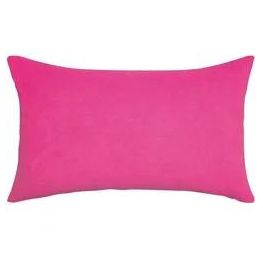 Dekokissen Pad "LOOPY", pink, unifarben, B:28cm L:48cm, Baumwolle, Dekokissen_Sitzkissen_Kissenh&uuml;llen, frottee look