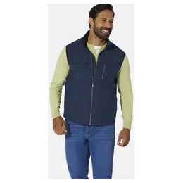 Funktionsweste Jan Vanderstorm "Outdoorweste TJORM", Herren, Gr. 74, blau (dunkelblau), Obermaterial: 100% Polyester COOLMAX PES(Coolmax)., Westen Funktionsweste