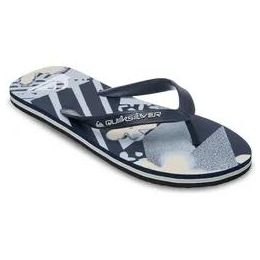 Sandale Quiksilver "Molokai Art", Herren, Gr. 9(42), schwarz 6, Obermaterial:Obermaterial: 100% Synthetik, Futter: 100% Synthetik, Laufsohle: 100% Schwammgummi;, Schuhe Sandale