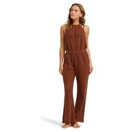 Overall Roxy "Luna Feeling", Damen, Gr. L, US-Gr&ouml;&szlig;en, cappuccino, Obermaterial: 50% Walkfrottier, 50% Microfaser;, Overalls Overall