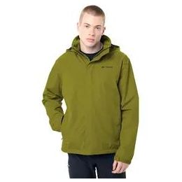 Regenjacke Vaude "Men's Escape Light Jacket", Herren, Gr. XXL, schwarz leaf, Obermaterial: 100% Polyester. Futter: 100% Polyamid, normal, mit verstellbarem Klettverschluss, Jacken Regenjacke, f&uuml;r Wanderungen und Trekking, atmungsaktiv, wasserdicht, winddicht