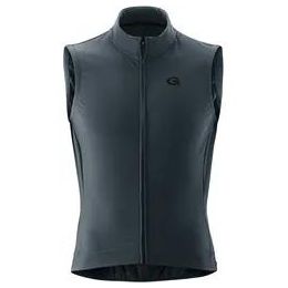 Funktionsweste Gonso "Road Vest Therm", Herren, Gr. 4XL, anthrazit, 85% Polyester (Recycelt), 15% Elastan, Westen Funktionsweste, Herren Weste mit R&uuml;ckentasche, atmungsaktive Radweste, Tight Fit