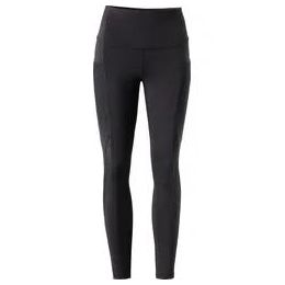Jogginghose LPO "Sporttights Yvana", Damen, Gr. 46 (L), Normalgr&ouml;&szlig;en, schwarz, 77% Polyester, 23% Elasthan, k&ouml;rpernah, Hosen Jogginghose, Elastische und schnell trocknendes Material