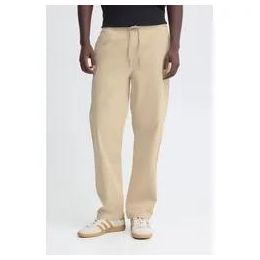 Chinohose Blend "BHMaxim", Herren, Gr. M, L&auml;nge 32, oyster gray, Twill, 98% Baumwolle, 2% Elasthan, unifarben, Basic, weit normal, Hosen Chinohose, Stoffhose mit normalem Bund und geraden Beinen - Relaxed Fit